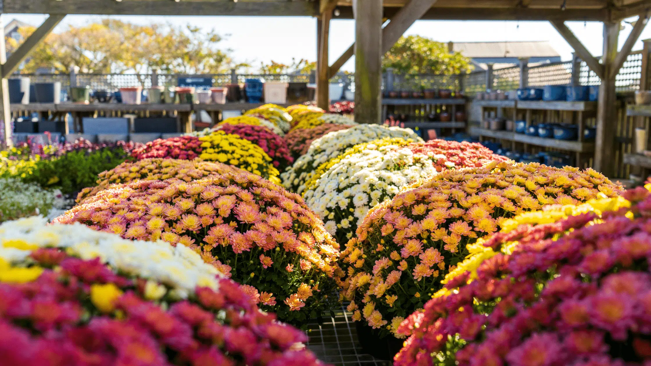 Fall Harvest – Farm Grown Mums - Bartlett's Farm